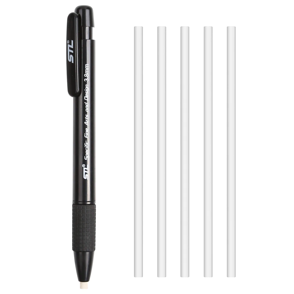 3.8 mm Eraser Retractable Automatic Pencil Rubber High Precision Eraser ...