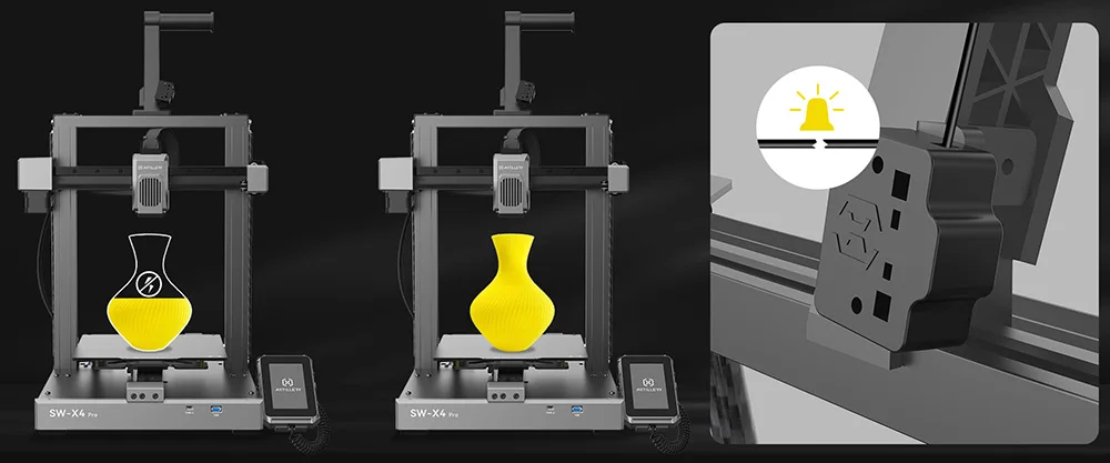 Artillery Sidewinder X4 Pro 3D Printer, 500mm/s Printing Speed, X Y ...