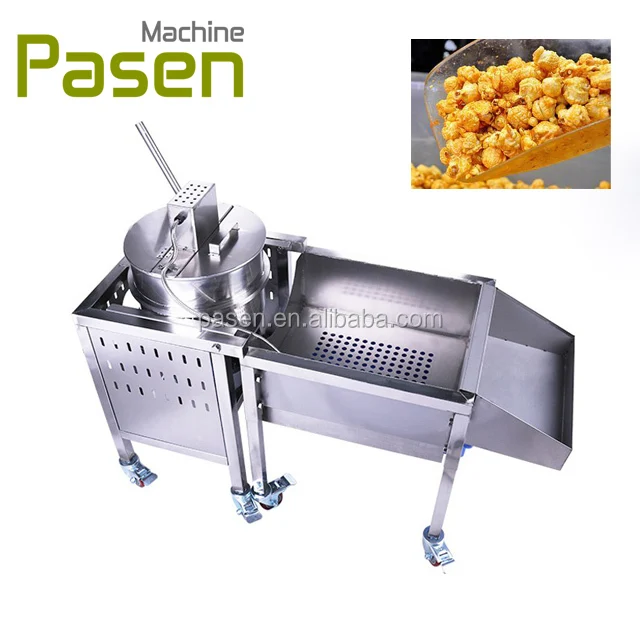 Full-automatic-Stainless-Steel-Ball-Shape-Caramel-Popcorn-Making ...