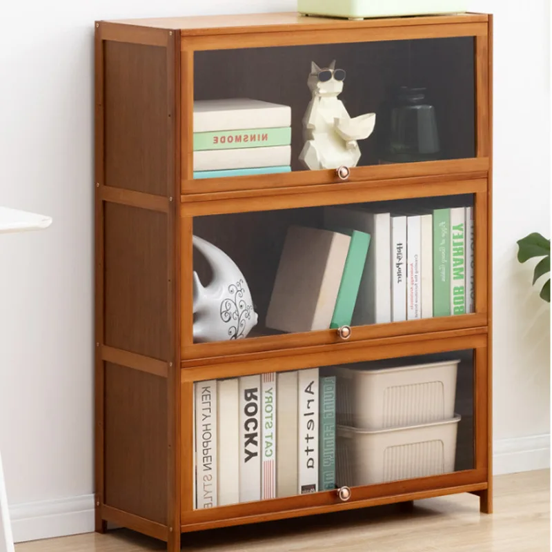 Rak-Kombinasi-Furnitur-Pintu-Lipat-Lemari-Penyimpanan-Perpustakaan-Rak ...