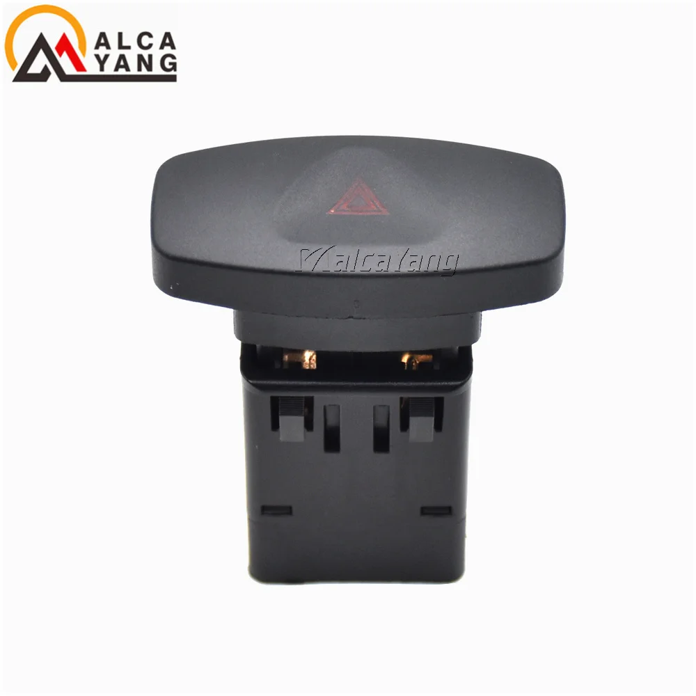 8Pin-LED-Red-For-Renault-Symbol-Clio-II-Toggle-Hazard-Warning-Switch ...