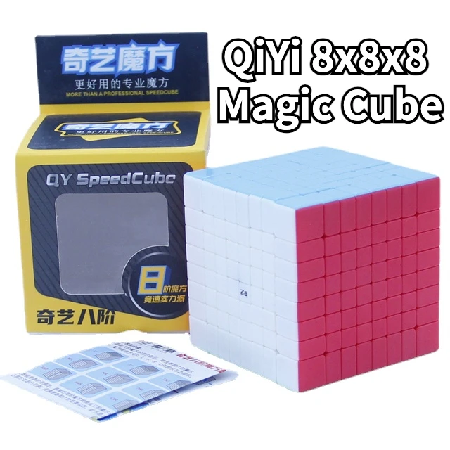 Funcube-QiYi-8x8x8-Magic-Cube-Speed-Puzzle-Professional-Antistress-Puzzle-Fidget-Toys-8x8-Cubo ...