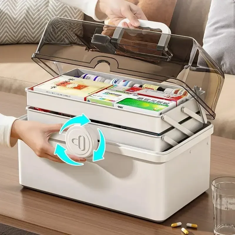 Household-Medicine-Box-Large-Capacity-Multi-layer-Medicine-Box-Complete ...