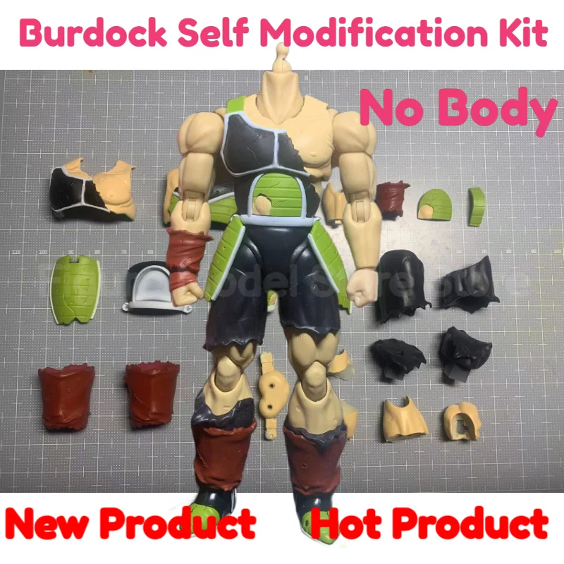 Dragon-Ball-SHF-Super-Saiyan-SSJ-Burdock-Son-Goku-Self-Modified-Kit ...