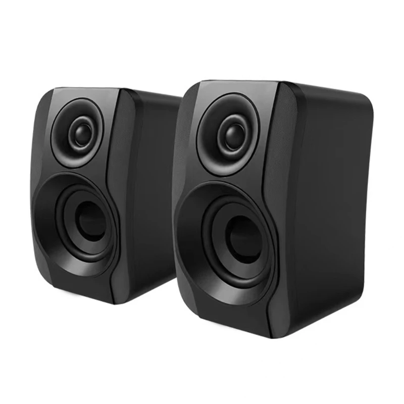 USB-Wireds-Speaker-Stereo-Subwoofer-Sound-Box-3-5mm-Input-USB-Power ...