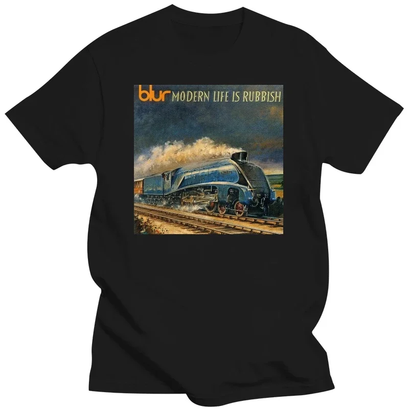 High-Quality-Print-T-Shir-New-Blur-Modern-Life-Is-Rubbish-Rock-Band-Men ...