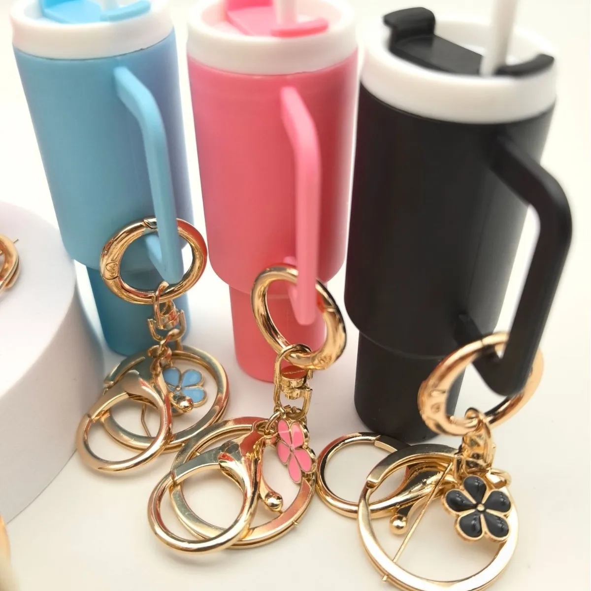Mini Stanley Keychain Plum Flower exclusive charm perfect accessory ...
