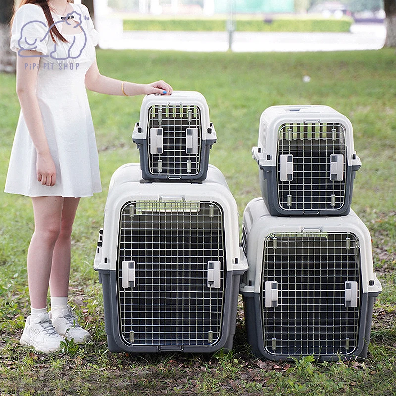 Large-Pet-Cat-and-Dog-Accessories-Portable-Air-Box-With-Ventilation-and ...