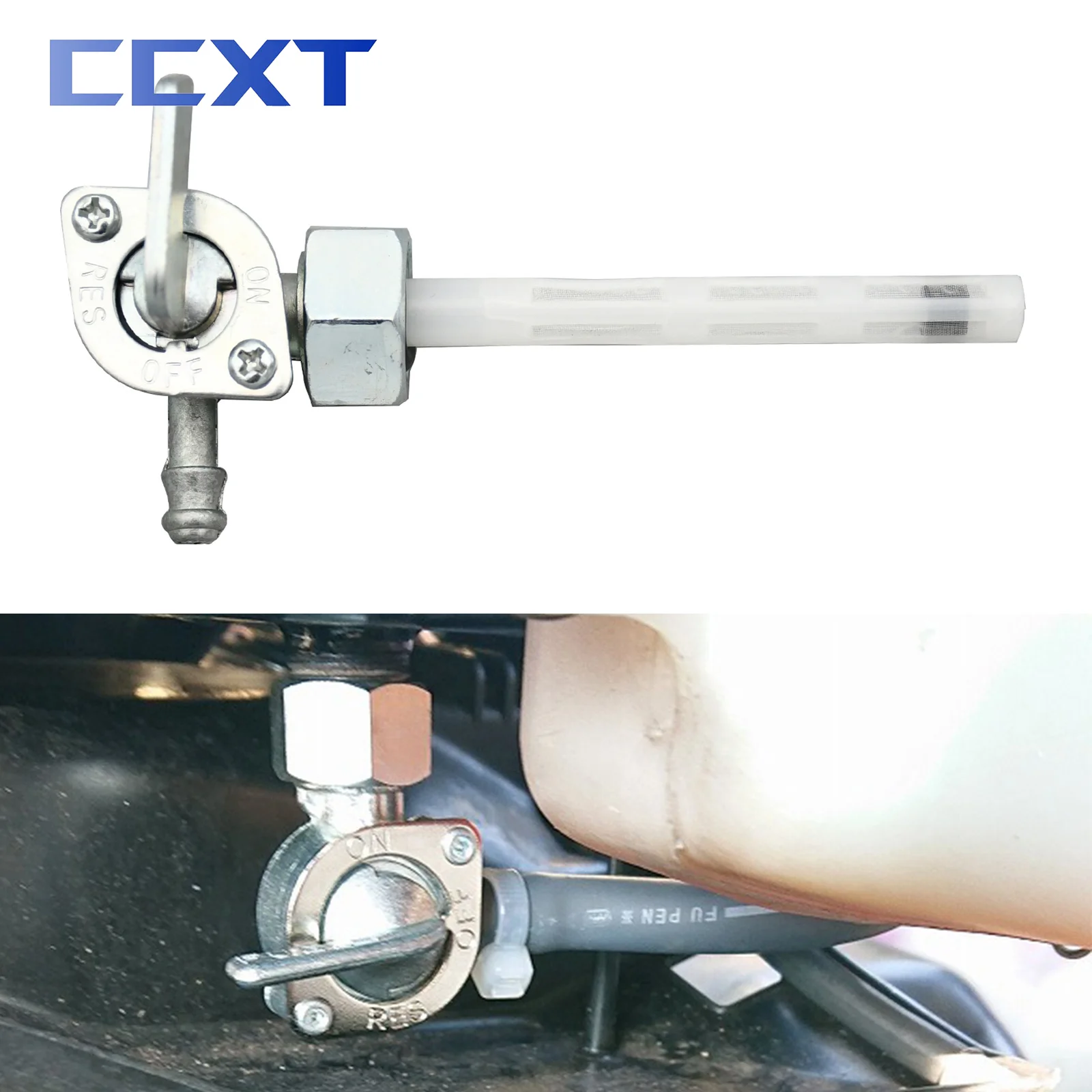 M14-Motorcycle-ATV-Gas-Petrol-Fuel-Tank-Switch-Tap-Valve-Petcock-Open ...