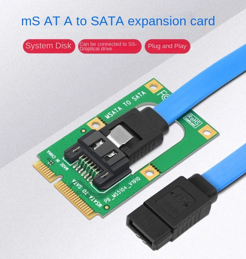 MSATA-to-SATA-adapter-card-MINI-SATA-to-7PINSSD-Solid-state-drive-SATA ...