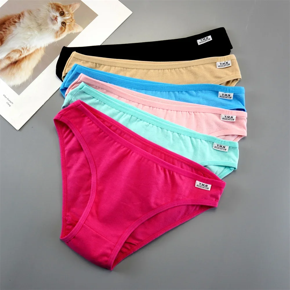 3PCS/Pack Ladies Cotton Panties Free Shipping Comfortable Female ...