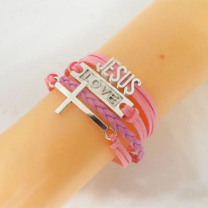 Jesus-Bracelet-Love-Christianity-Jesus-Wrap-Bracelets-Bangles-For-Women ...