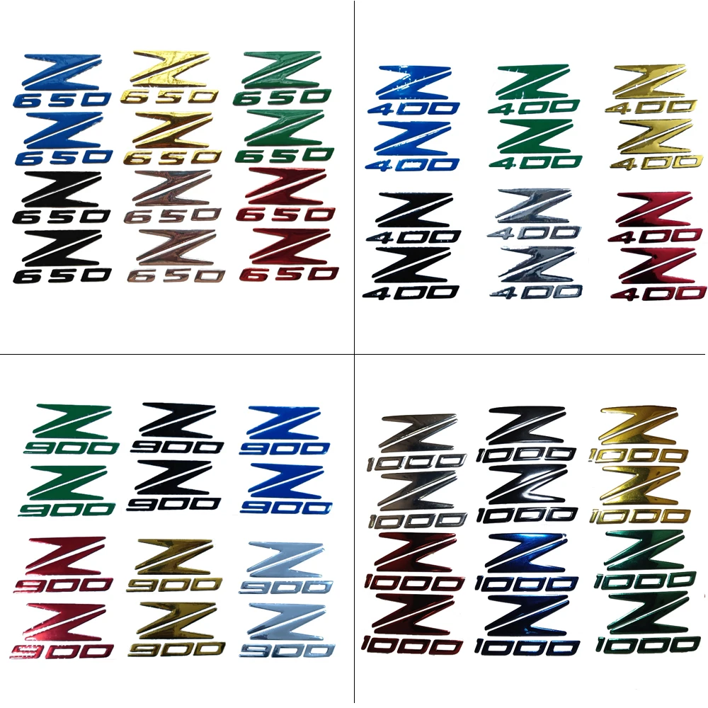 For Kawasaki Ninja Z400 Z900 Z650 Z800 Z250 Z1000 ZX6R Motorcycle 3D ...