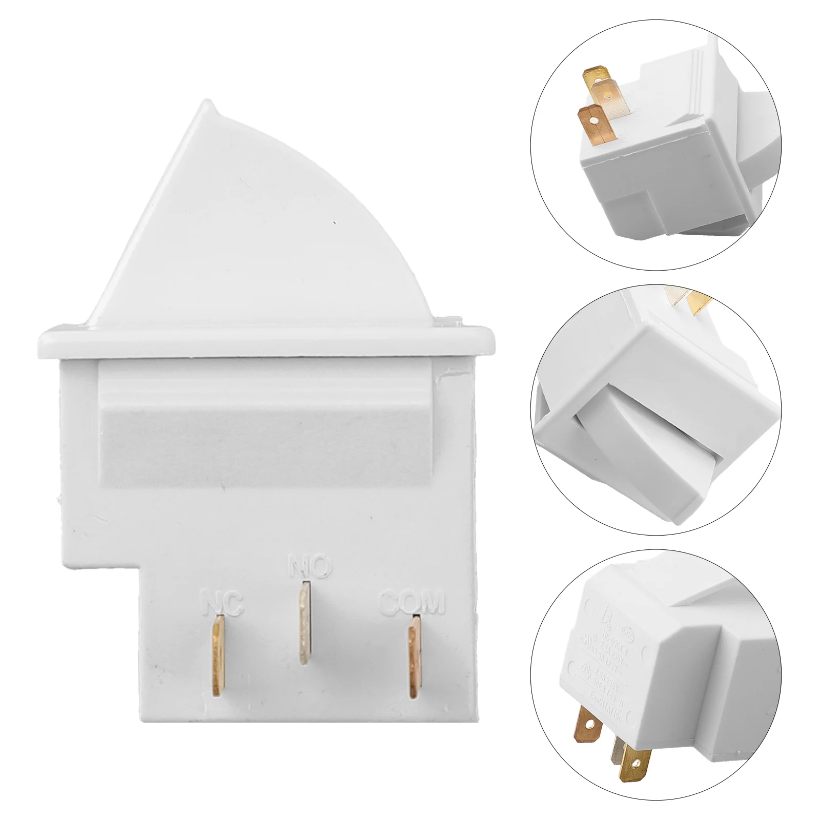 2-3Pin-Refrigerator-Door-Lamp-Light-Switch-Freezer-Parts-AC-5A-250V ...