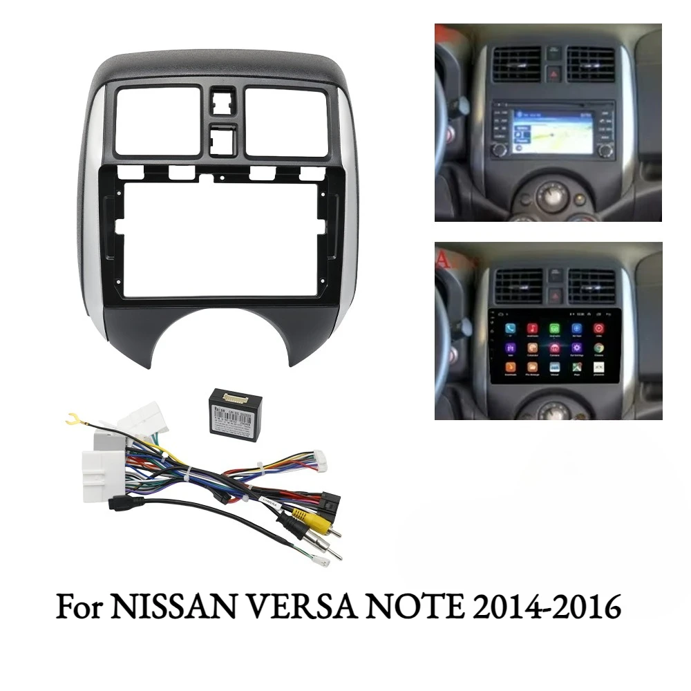 9Inch Android Car Radio Fascia for NISSAN VERSA NOTE 2014-2016 | 2 Din ...