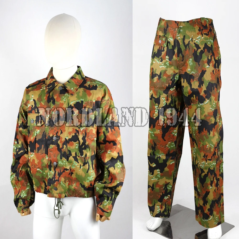 Reproduction-Cosplay-German-Elite-M45-leibermuster-camouflage-field ...