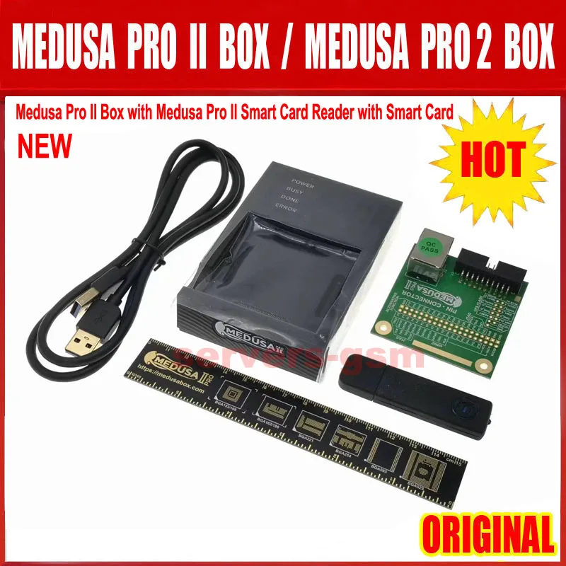 New Original Medusa Pro II Box/MEDUSA Pro 2 Tool with Adapter/Cable and ...