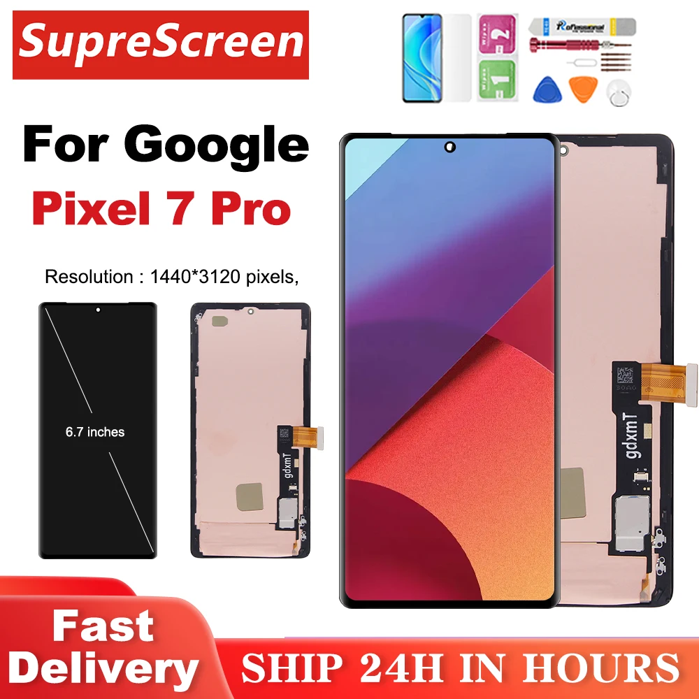 OLED For Google Pixel 7 Pro GP4BC GVU6C GQML3 LCD Display No frame ...