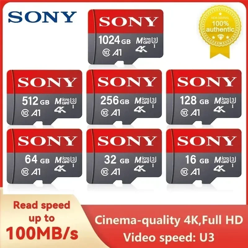 SONY-Ultra-Micro-SD-TF-Flash-1TB-Memory-Card-128GB-256GB-1TB-512GB ...