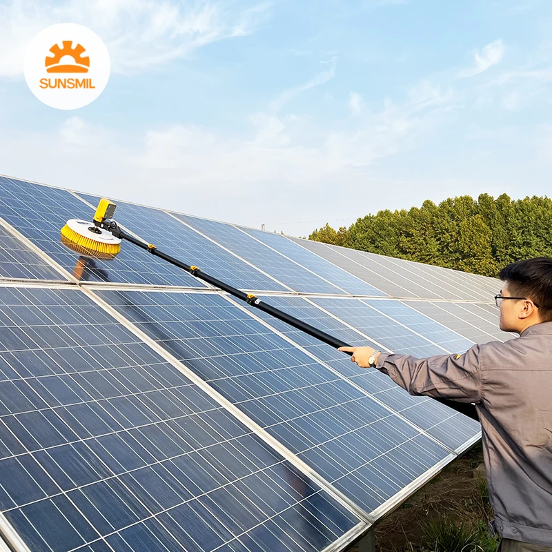 Sunnysmiler-solar-cleaning-electric-brush-equipment-photovoltaic-panel ...