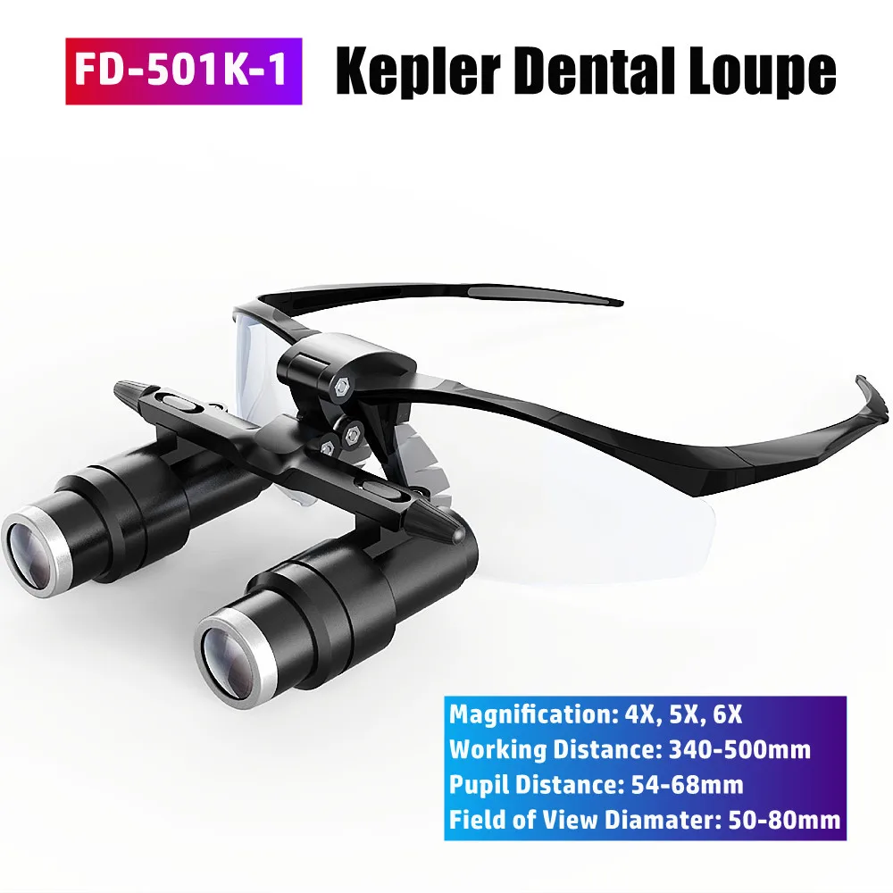 Lupa-dental-binocular-de-alta-pot-ncia-tipo-Kepler-Frame-lupas-opera-o ...