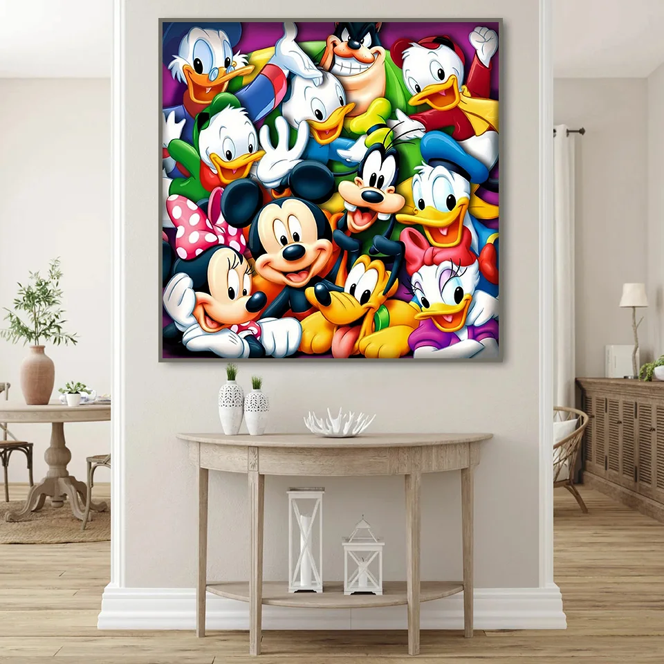 Disney-2024-New-Diamond-Mosaic-Mickey-Mouse-Complete-Kit-Painting ...