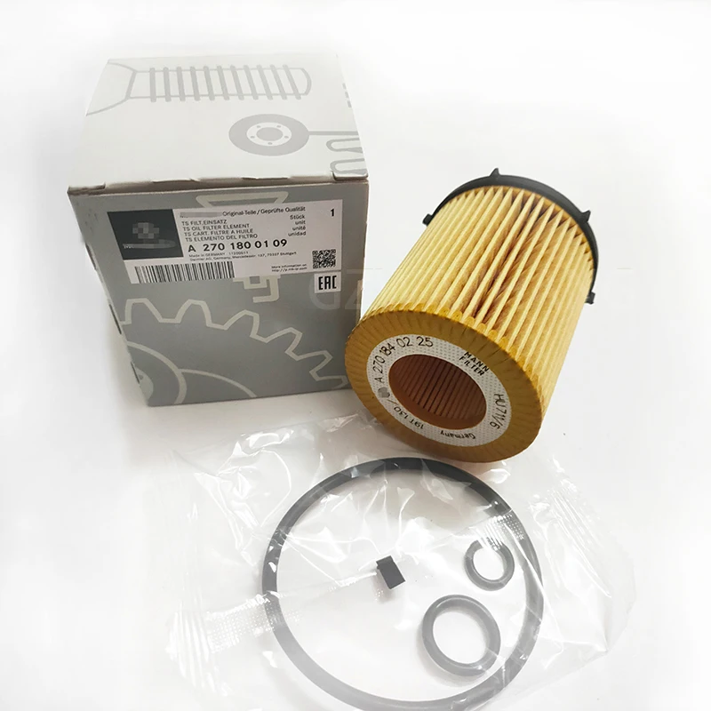 Kit De Filtro De Óleo do motor Para motor Mercedes Benz CLA250 I4 2.0L ...