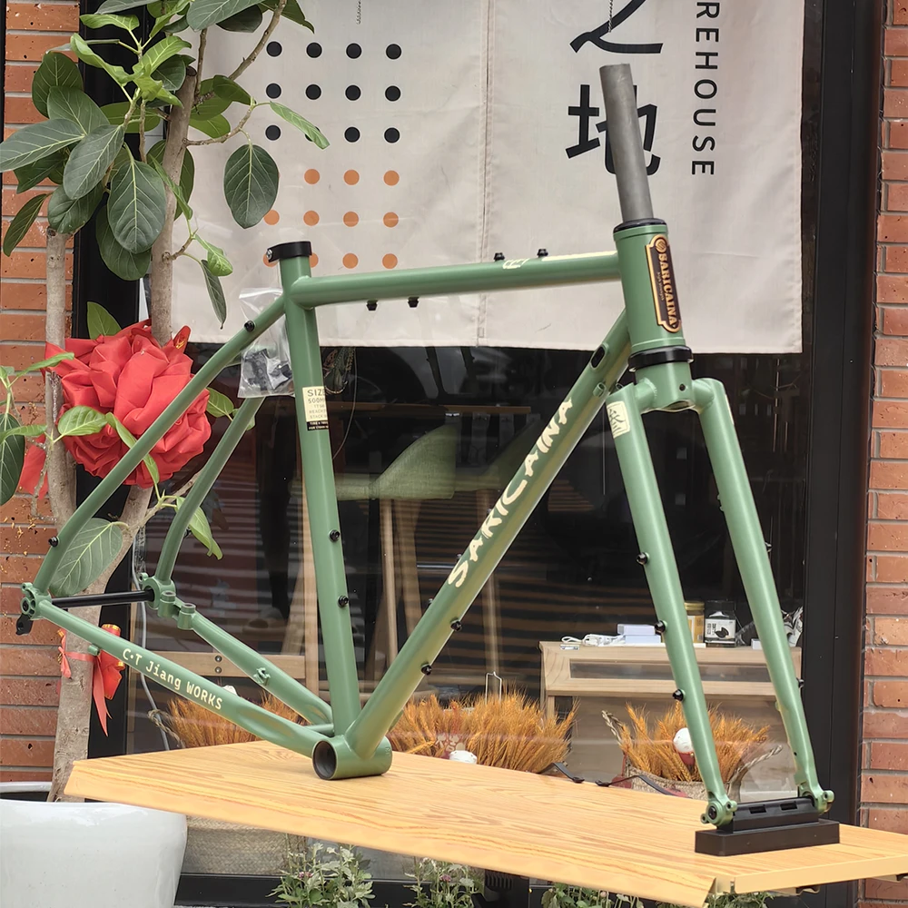 4130 Chromium Molybdenum Steel Road Bike Frame Maximum Tire Volume ...