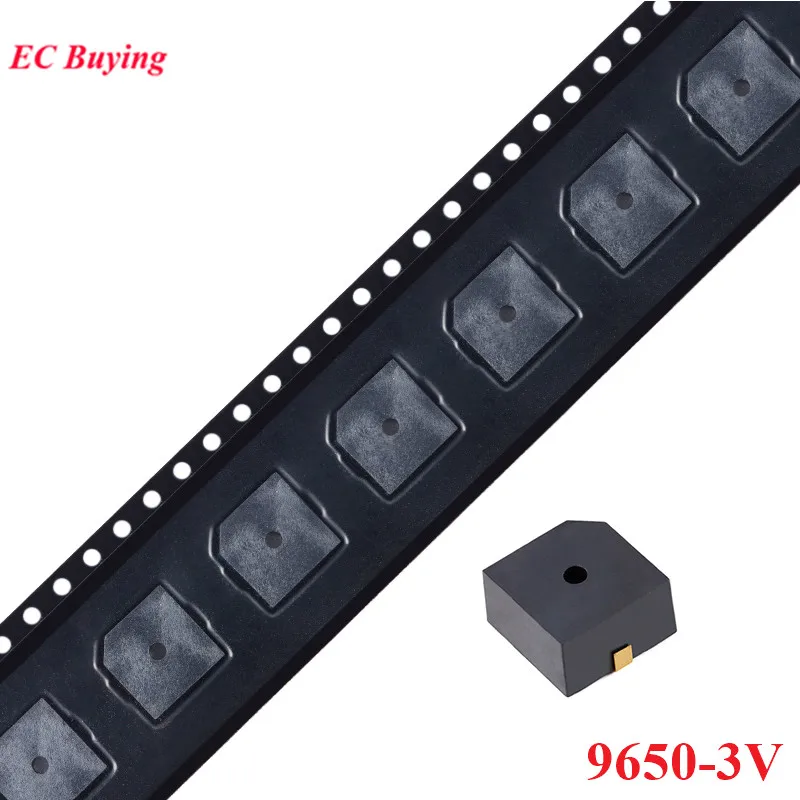 10/5pcs 9650 3V SMD Active Buzzer Electromagnetic Magnetic MINI Active ...