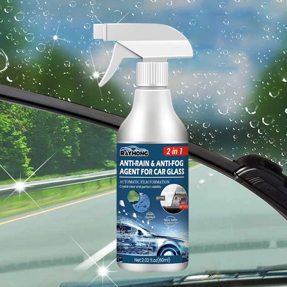 60ML-Anti-Rain-Anti-Fog-Coating-Agent-Auto-Window-Hydrophobic-Agent ...