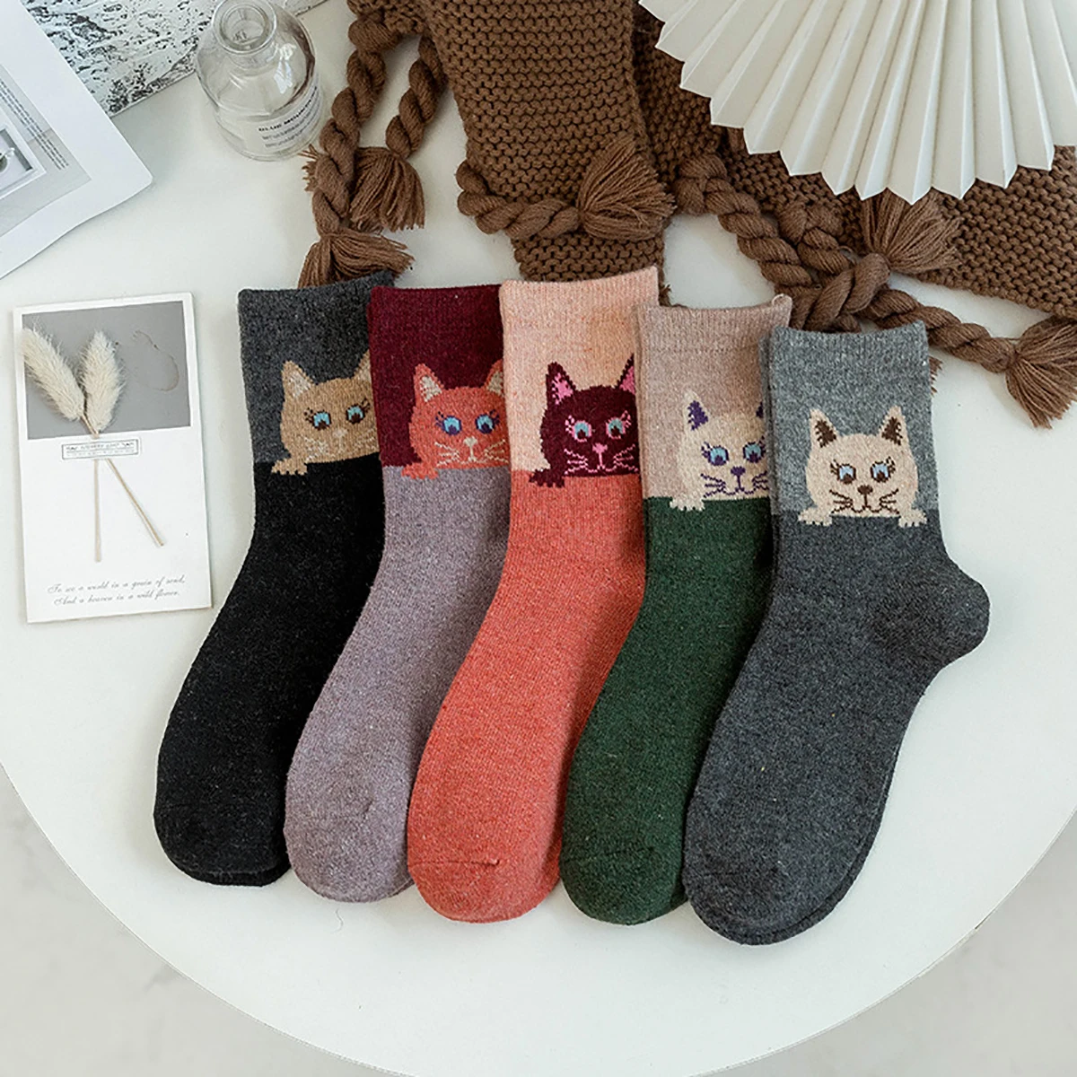 5-Pairs-Cartoon-Cat-Print-Socks-Comfy.jpg