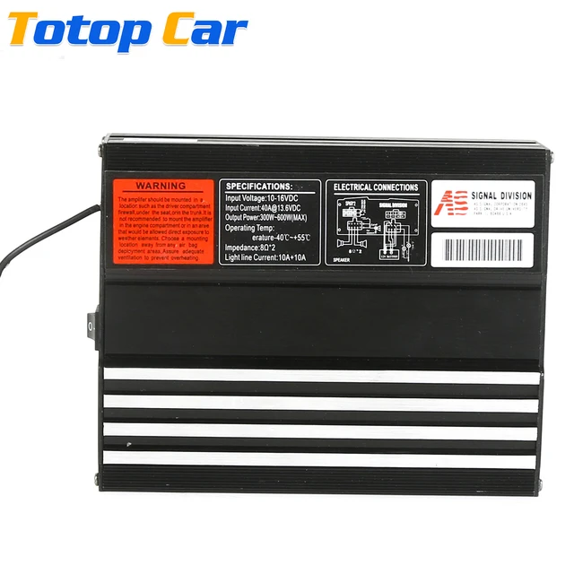 600W Car Warning Alarm control box 18 Sound Police Firetruck Siren ...