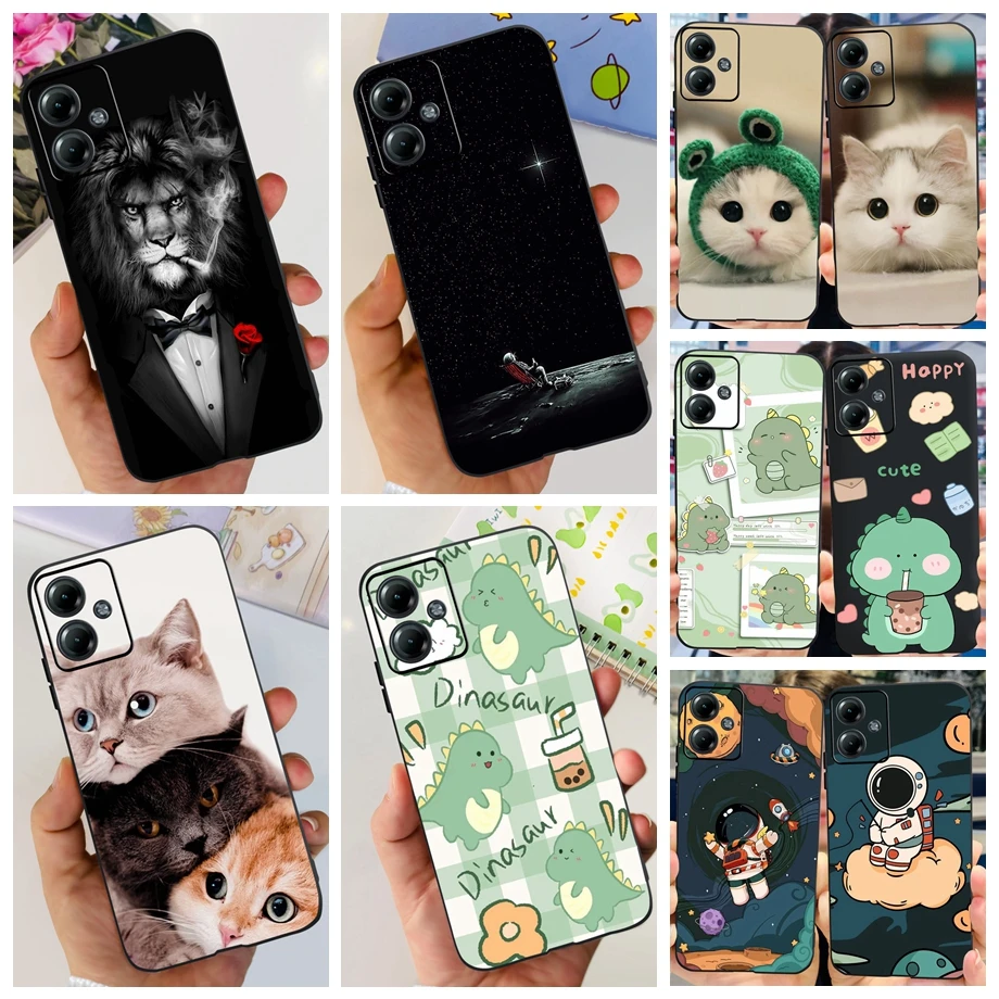 For-Motorola-Moto-G14-Case-Shockproof-Clear-Soft-Silicon-TPU-Back-Cover ...