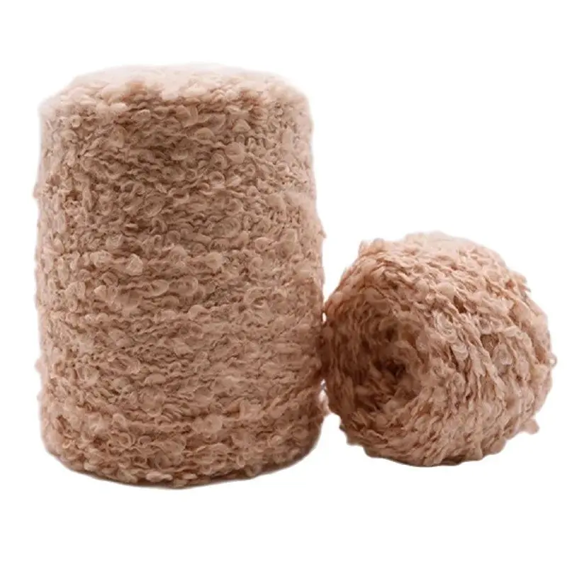 50g-ball-Fluffy-Crochet-Yarn-Soft-Plush-Thread-Thick-Cozy-for-Knitting ...