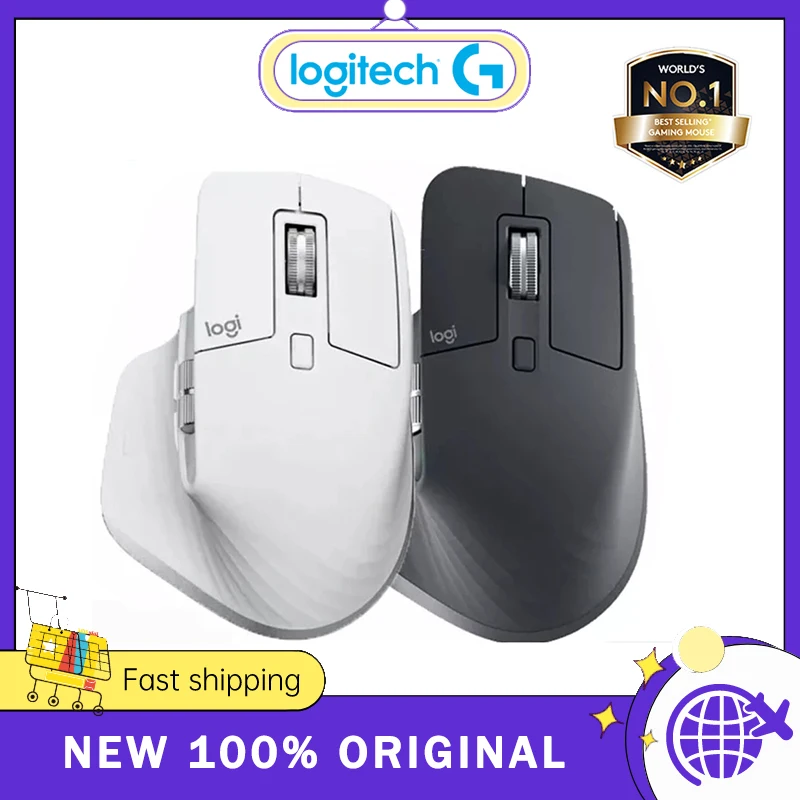 Logitech-MX-MASTER-3S-2-4GHz-Wireless-Mouse-DPI-8000-Laser-Wireless ...