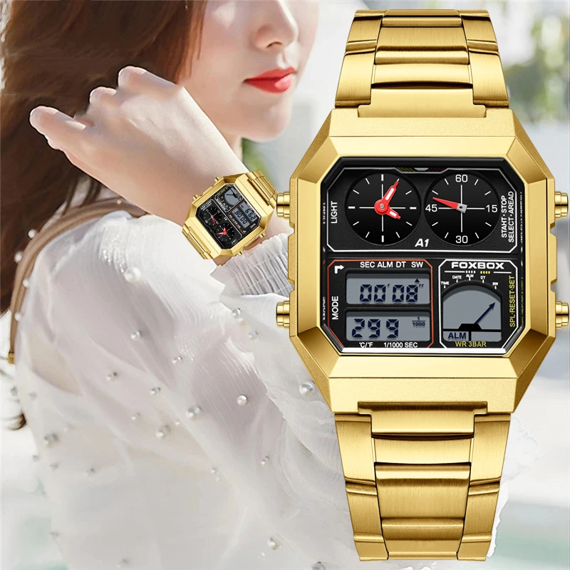 LIGE-Fashion-Waterproof-Watches-Women-Top-Brand-Luxury-Creative-Square ...
