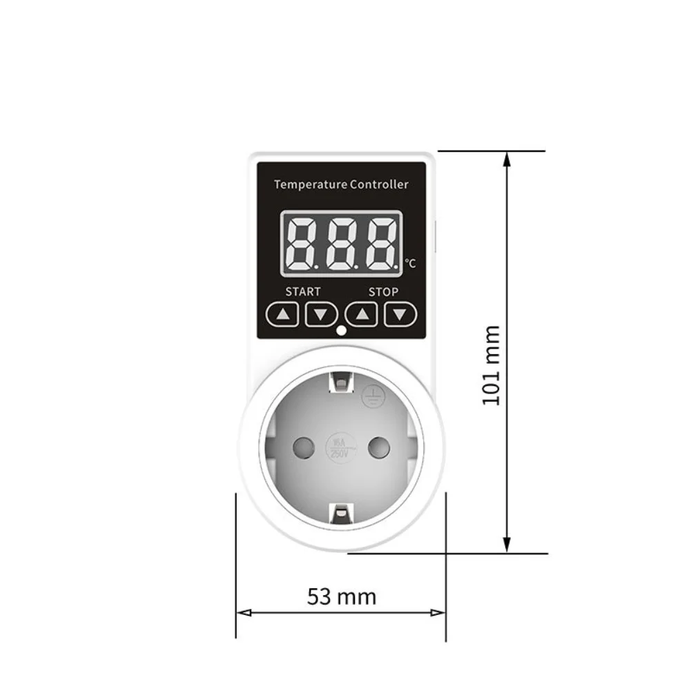 Temp Controller Thermostat Socket User Friendly Temperature Tool -20 C ...