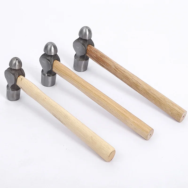 High-carbon Steel Round Hammer Ball Pein Nipple Hammer Hardware Tool ...