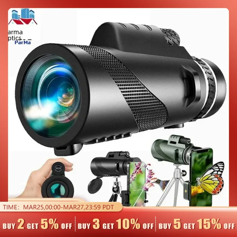 80x100-Single-Tube-Smartphone-Use-50x60-Outdoor-Micro-Night-Vision ...