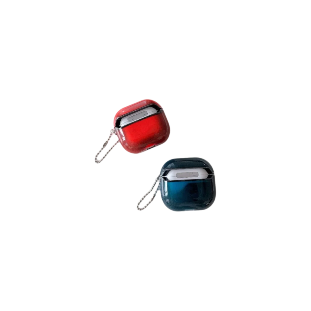 Luminous Earphone Case Cover Shiny Quicksand Anti-Fall Earbuds Cover ...