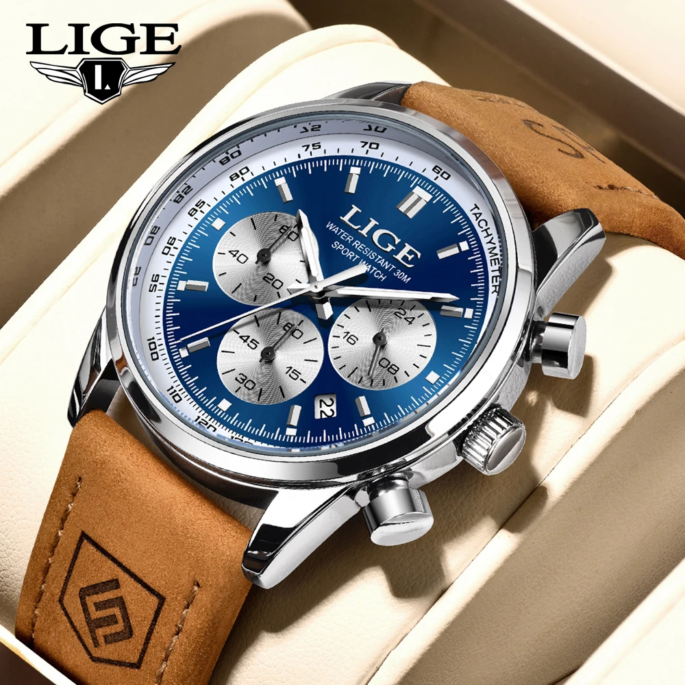 LIGE-Men-Watch-High-Quality-Luxury-Waterproof-Chronograph-Luminous-Men ...