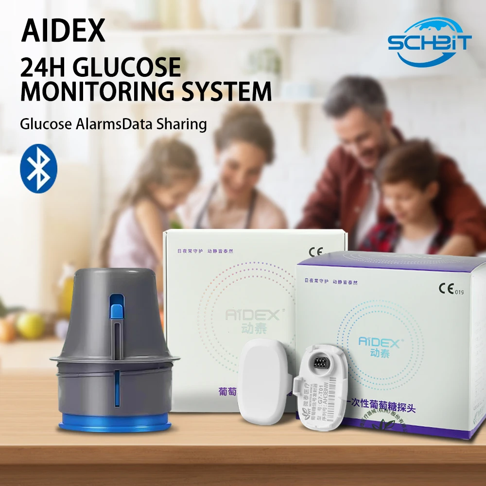 Aidex Dynamiczny Monitor Glukozy we Krwi CGMS 24h Monitorowanie Cukru ...