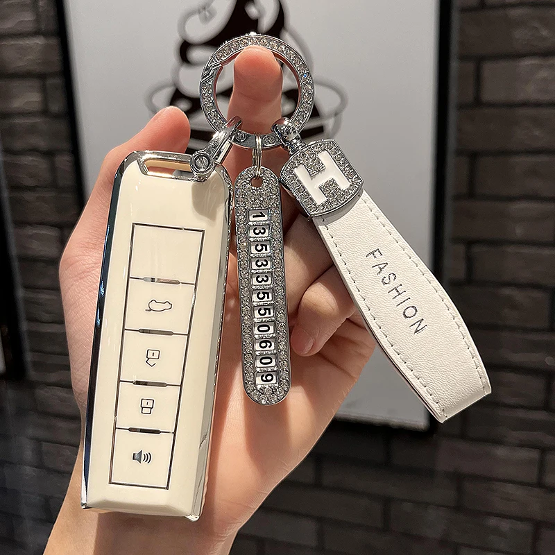 TPU-Car-Remote-Key-Case-Cover-Protect-Shell-For-Great-Wall-WEY-Tank-300 ...