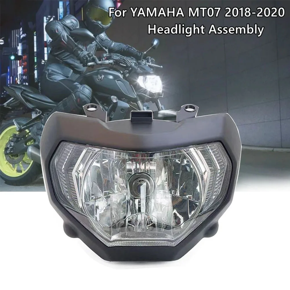 Fit-For-YAMAHA-MT07-2018-2020-Motorcycle-Head-Light-Headlight-Headlamp ...