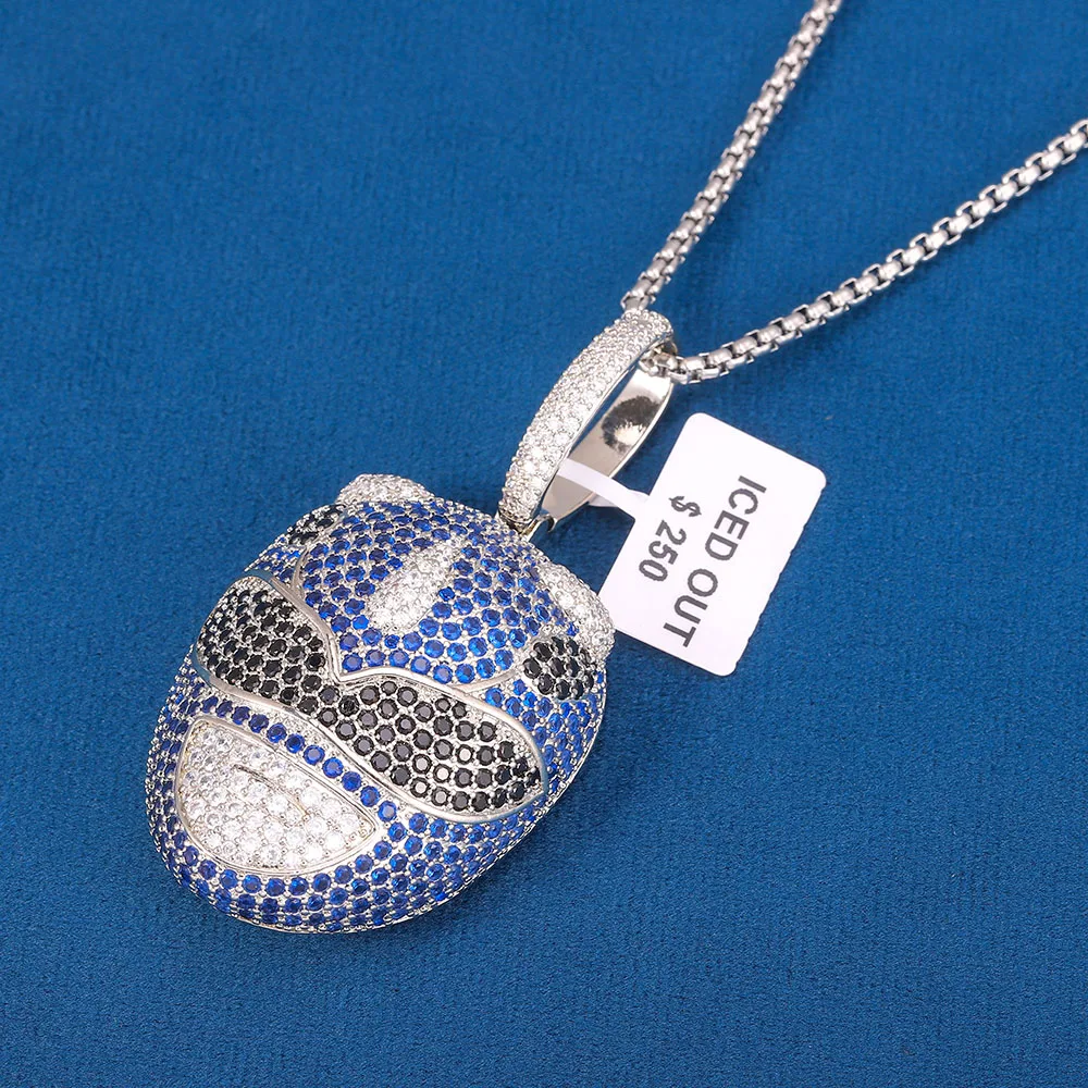 New-High-Restore-HipHop-Power-Rangers-Pendant-With-Chain-For-Men-Women ...
