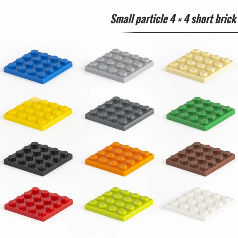 Board Plate Bricks | Brick Plate 4x4 | Building Block | 4x Blocks | Diy ...