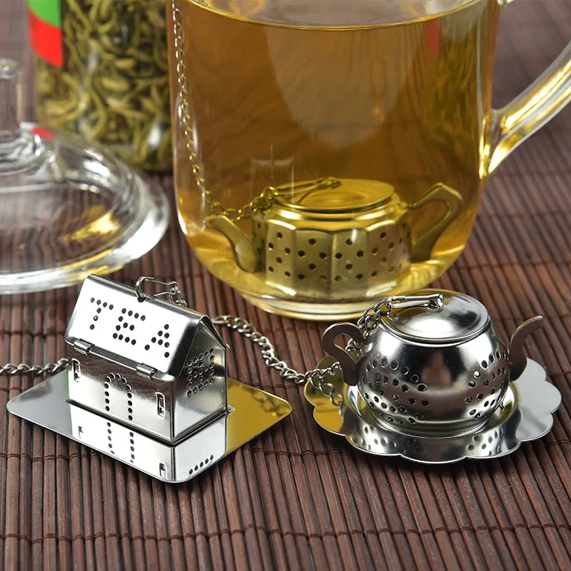 Cute-Mini-Tea-Infuser-Stainless-Steel-Tea-Strainer-Filter-Reusable ...