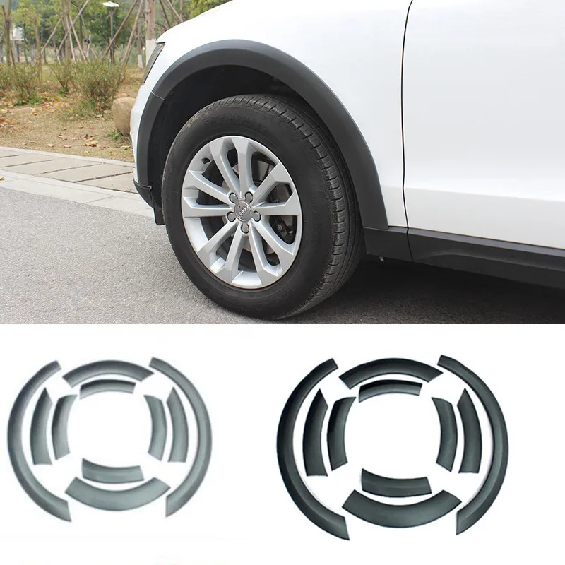 Fender Flares Wheel Arch Eyebrows Wide Strip Covers Fit For Audi Q5 ...