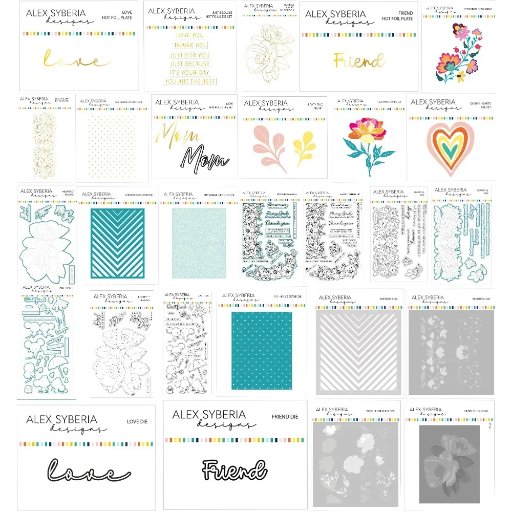 Leafy-Duo-Cutting-Dies-Stamps-Stencil-Hot-foil-Scrapbook-Diary ...