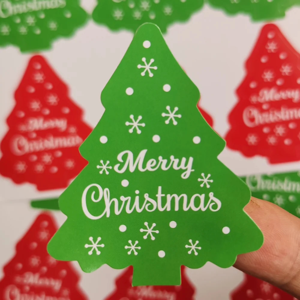 60Pcs-Christmas-Envelope-Seal-Stickers-2-2inch-Christmas-Tree-Labels ...